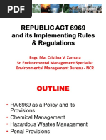 Ra 6969 | PDF | Hazardous Waste | Waste Management