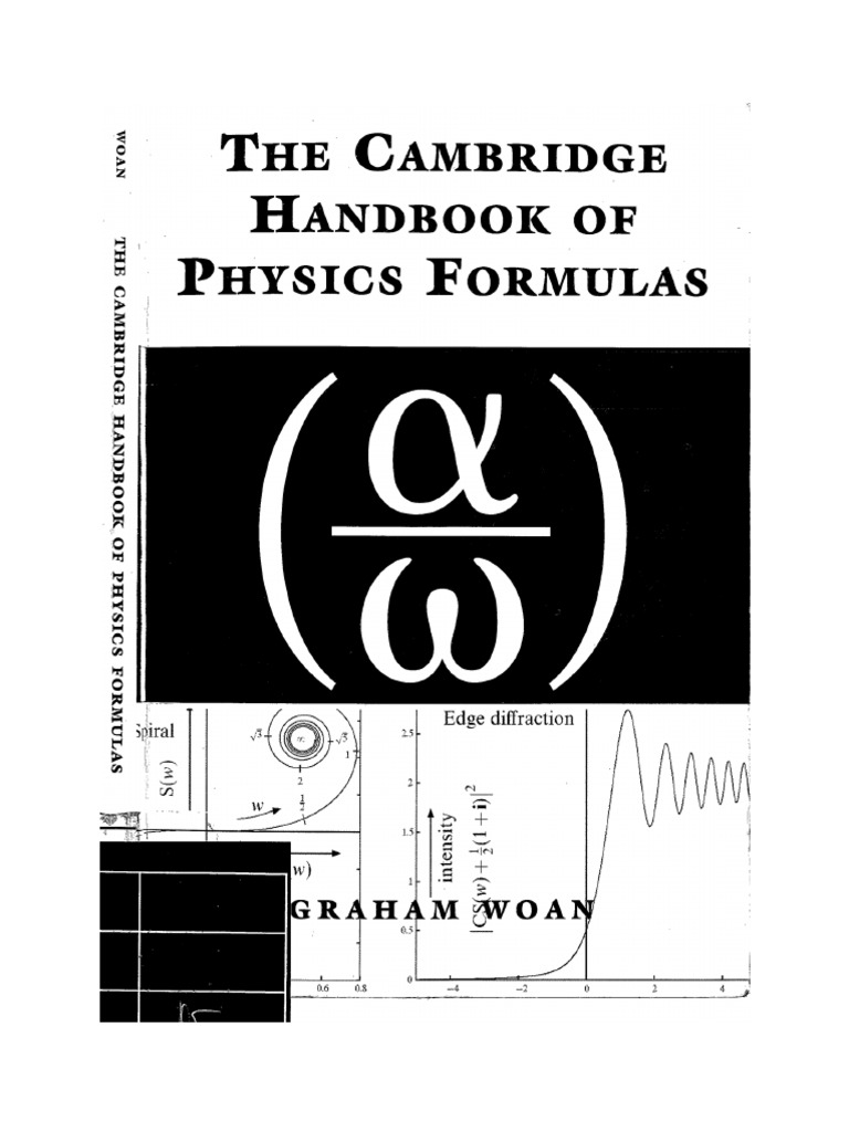 Cambridge Handbook of Physics Formulas1 PDF | PDF
