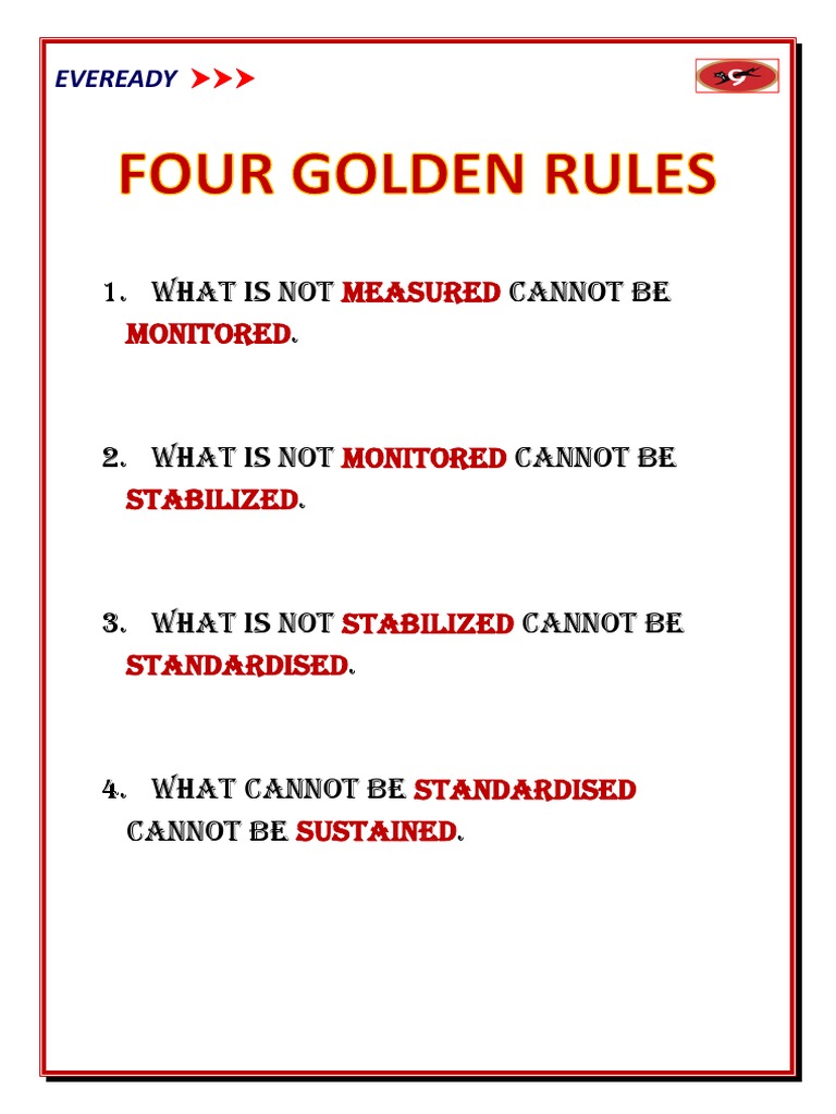 Measured Monitored: 1. What Is Not Cannot Be | PDF