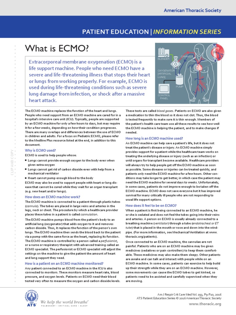 What Is Ecmo | PDF | Bleeding | Heart