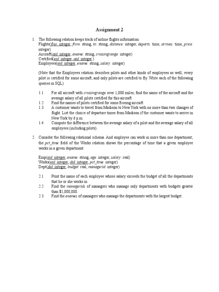 Assignment 2 | PDF | Aviation Safety | Aerospace