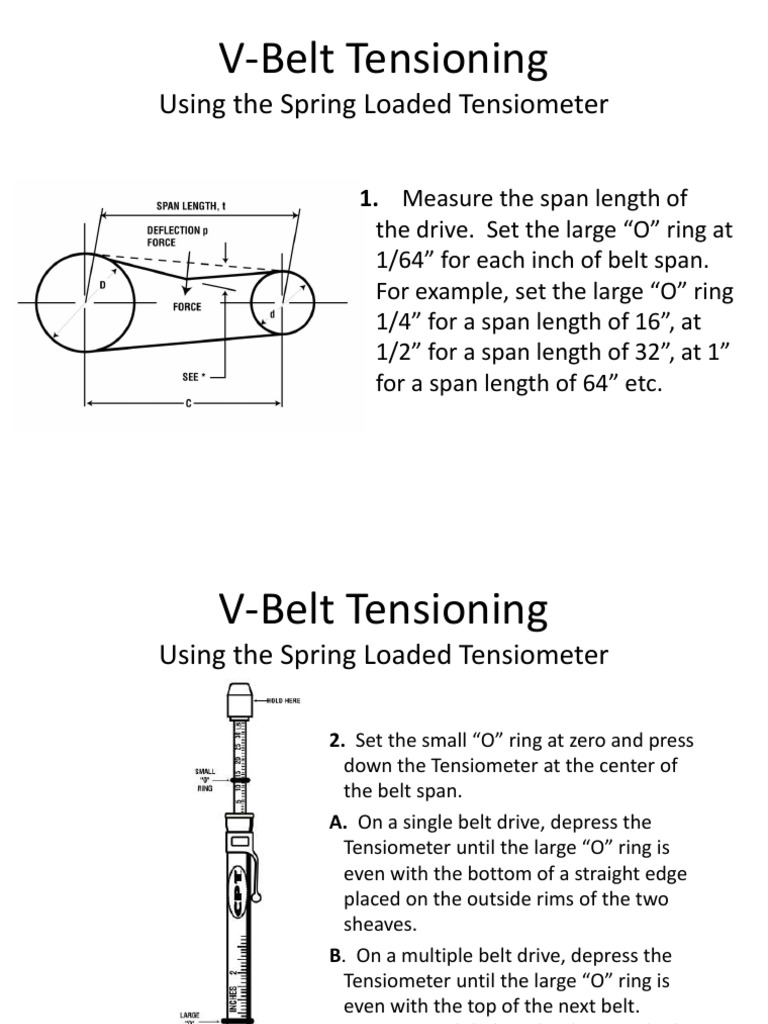 Tension V.belt | PDF | Belt (Mechanical) | Mechanical Engineering