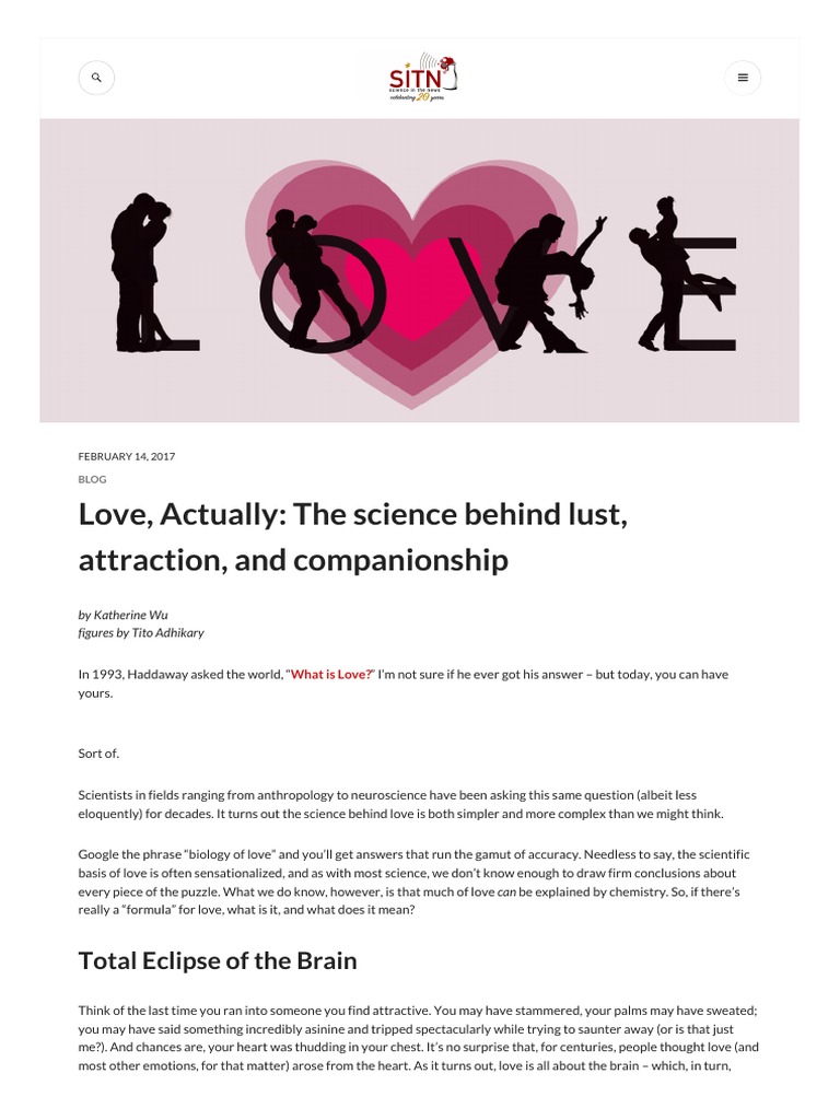 The Science of Love: Understanding Lust, Attraction, and Attachment ...