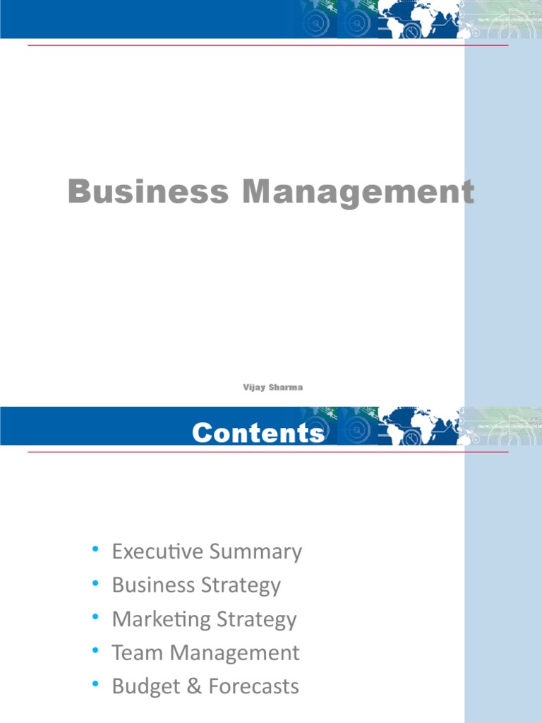 Business Management | PDF | Strategic Management | Marketing