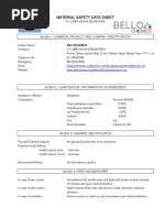 MSDS Glass Cleaner | PDF | Water | Chemistry