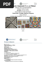 Ritmul in Compozitia Decorativa | PDF