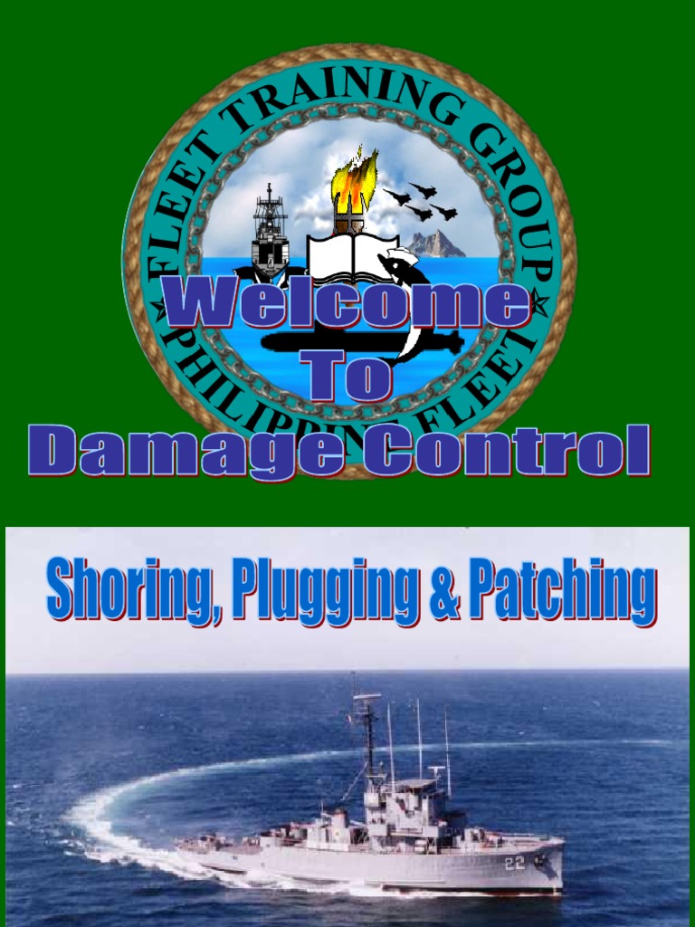 Shoring Techniques for Ship Damage Control | PDF | Pipe (Fluid ...