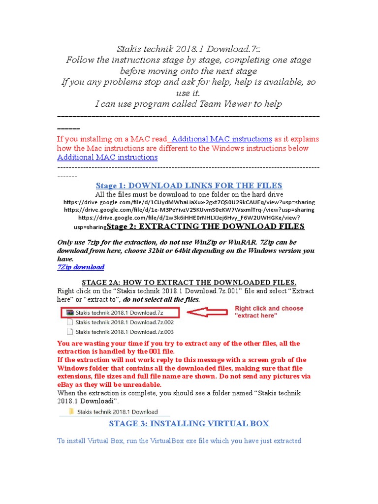 Read First Instructions | PDF | Computer File | Operating System