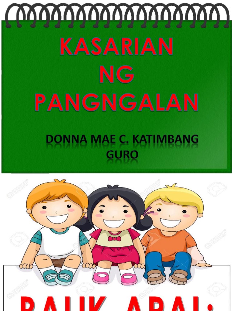 Kasarian NG Pangngalan | PDF