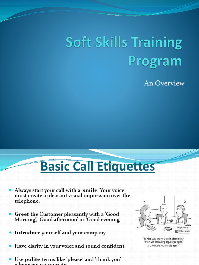 Soft Skill Training Manual | PDF | Empathy | Psychological Concepts