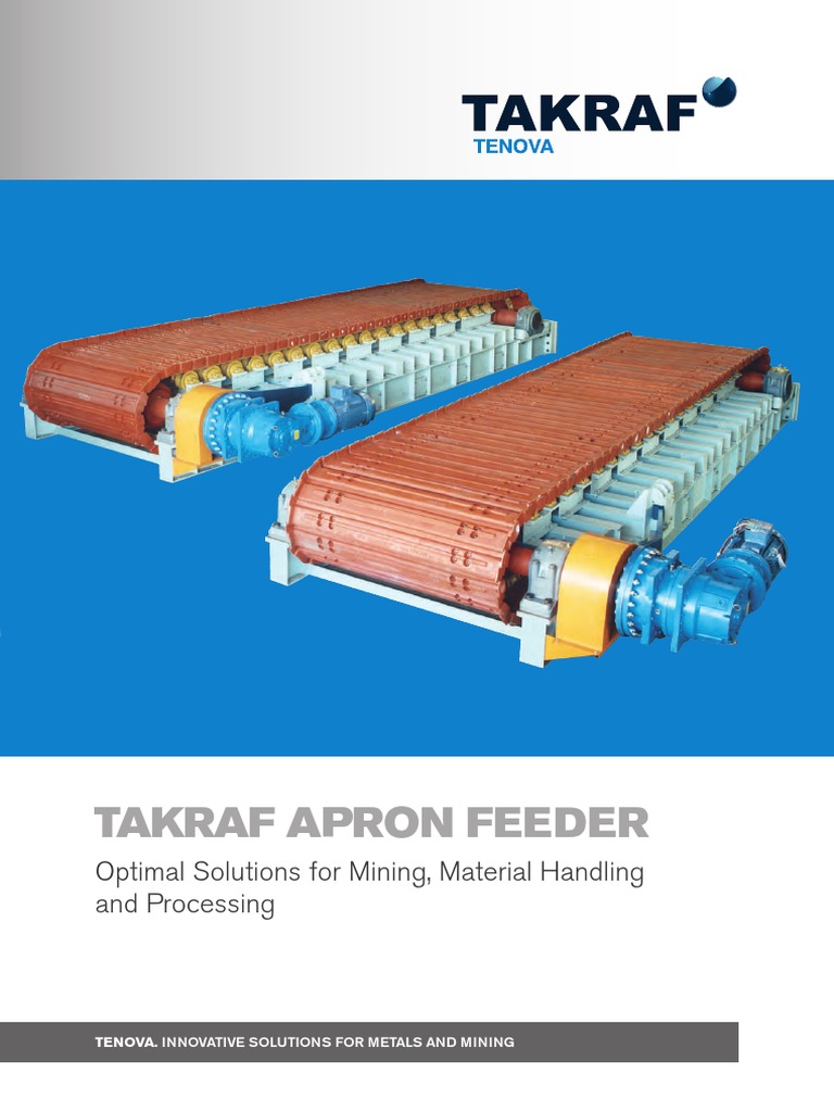 Apron Feeders PDF | PDF | Mining | Nature
