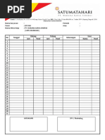 Contoh Form Absensi Karyawan | PDF