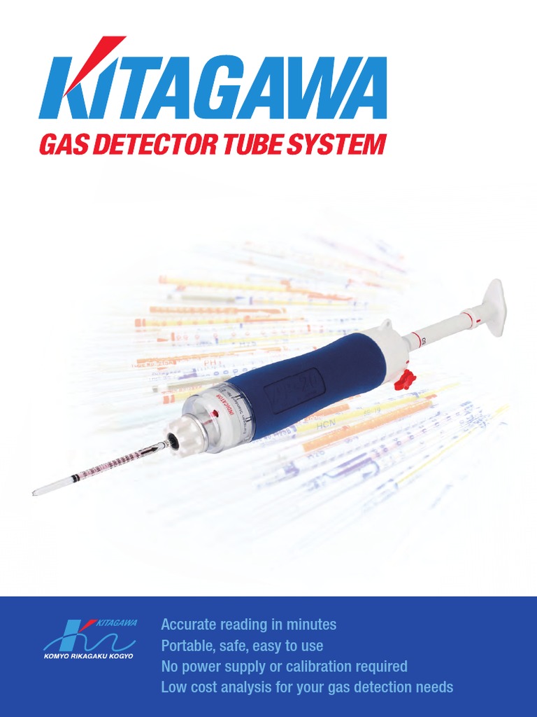 Detector Tube | PDF | Gases | Pump