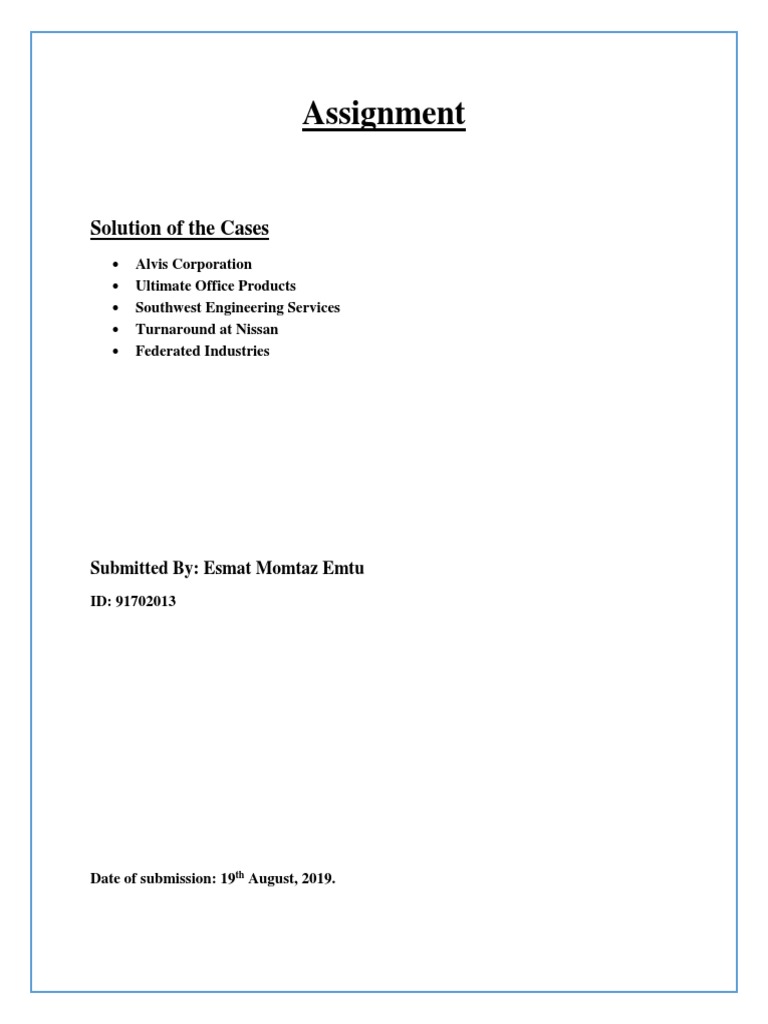 Leadership Case Studies and Solutions | PDF | Leadership | Intelligence