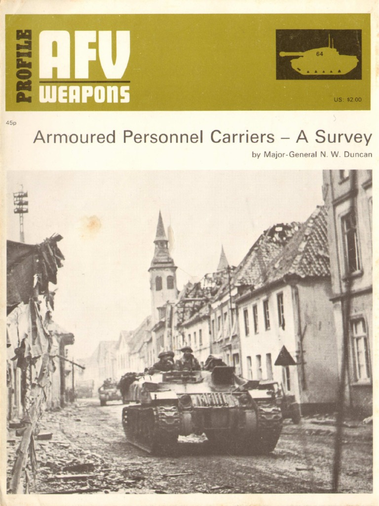 AFV Profile 064 - APC's, A Survey PDF | PDF