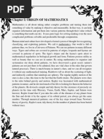 Mathematics Helps Organize Patterns and Regularities in The World | PDF ...