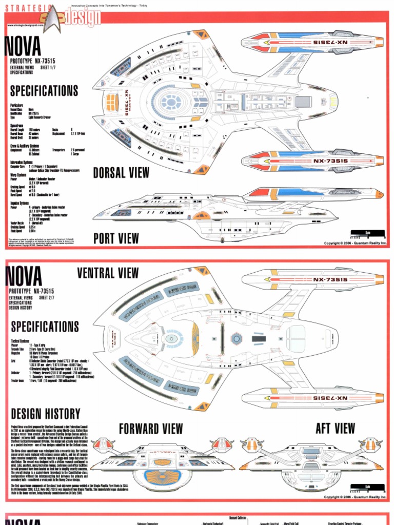 Nova Class Deck Plans | PDF