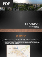 IIT KANPUR Case Study | PDF | Traffic | Nature