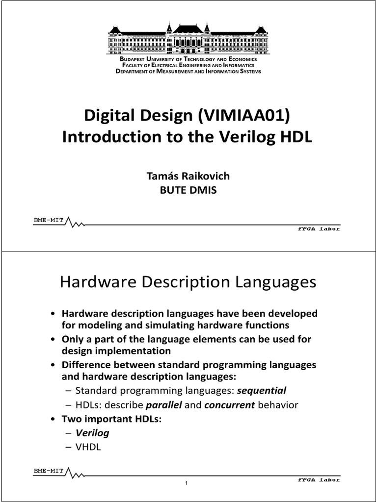 Vimiaa01 Verilog Print | Download Free PDF | Hardware Description Language | Parameter (Computer ...