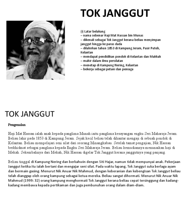 Tok Janggut | PDF