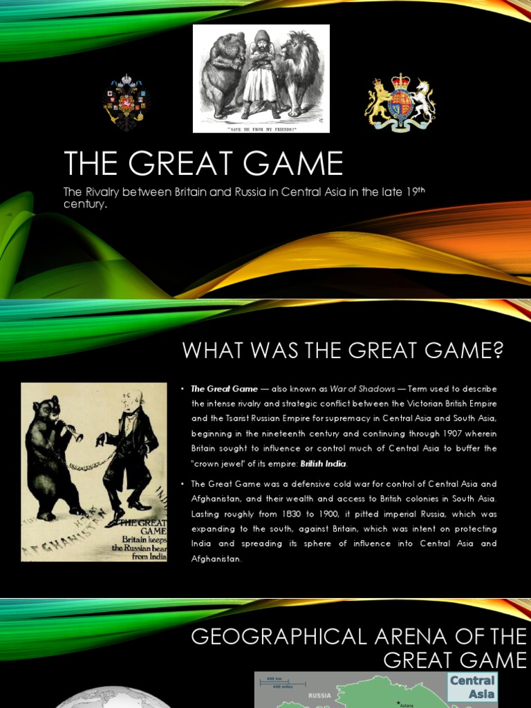 The Great Game | PDF | The Great Game | European Influence In Afghanistan