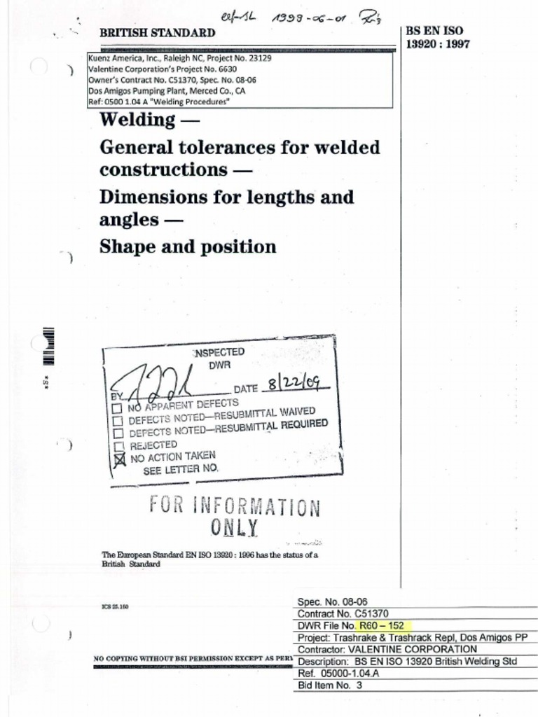 BS EN ISO 13920-97 BS General Tolerances for Welded Constructions.pdf