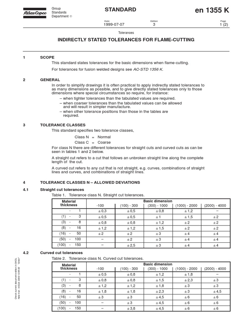 En 1355 K Ed3 | PDF | Engineering Tolerance | Mechanical Engineering