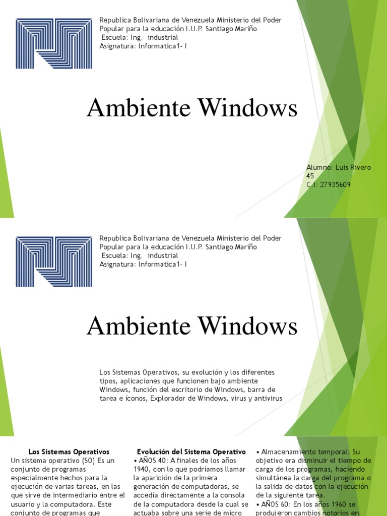 WINDON | PDF | Microsoft Windows | Sistema operativo