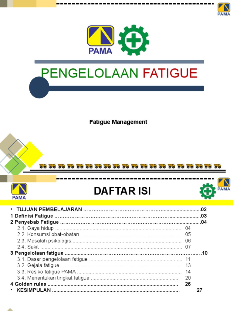 Fatigue Management | PDF