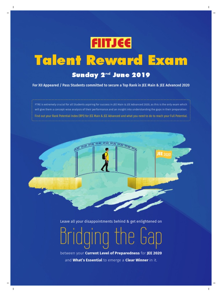 FIITJEE Talent Reward Exam 2020 Guide | PDF | Arbitral Tribunal | Test ...