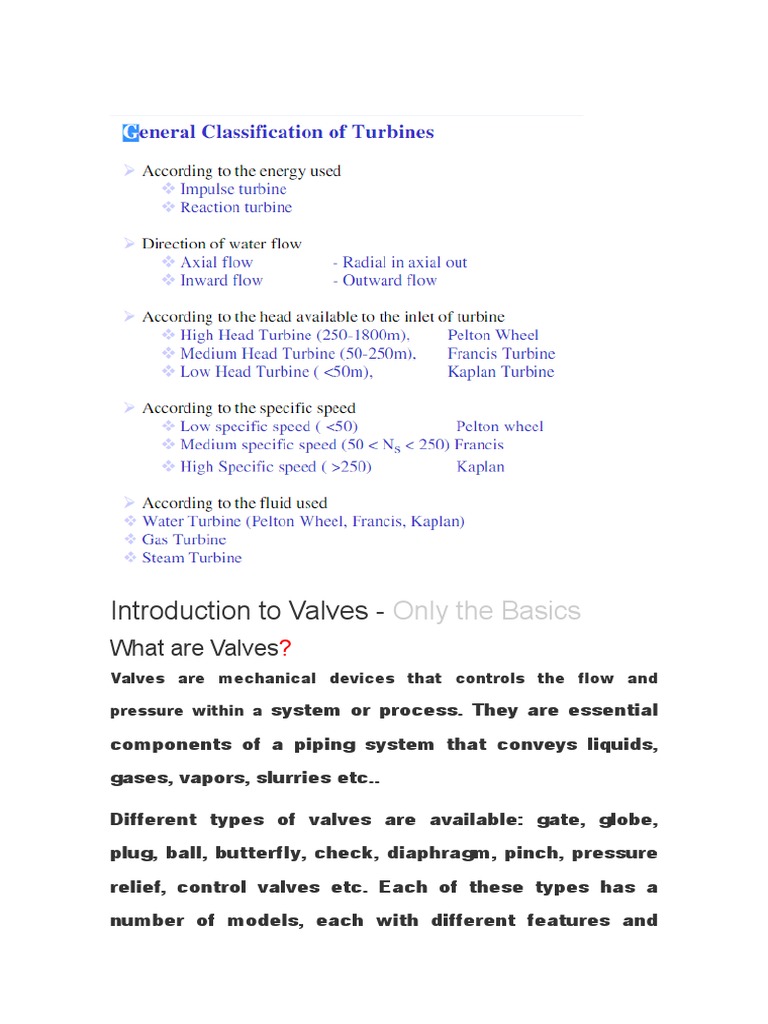 Valvulas Introduccion (Ingles) | PDF | Valve | Actuator