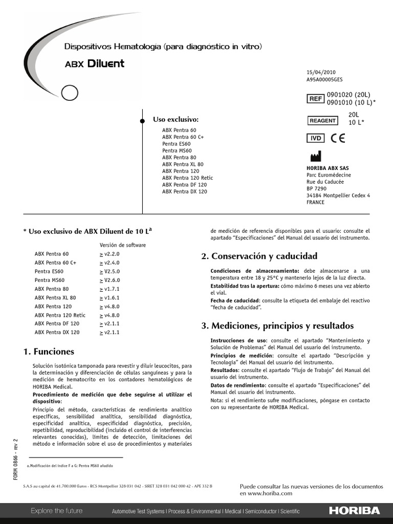Abx Cleaner | PDF | Química | Naturaleza