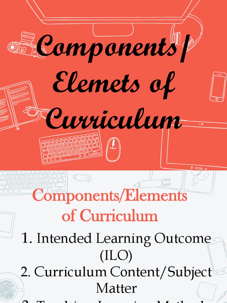 Key Elements of Curriculum Design | PDF | Curriculum | Educational ...