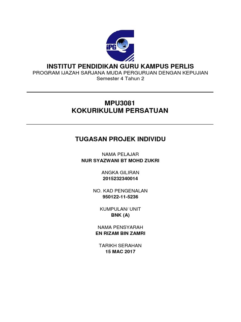 Penubuhan Persatuan Sains dan Matematik | PDF