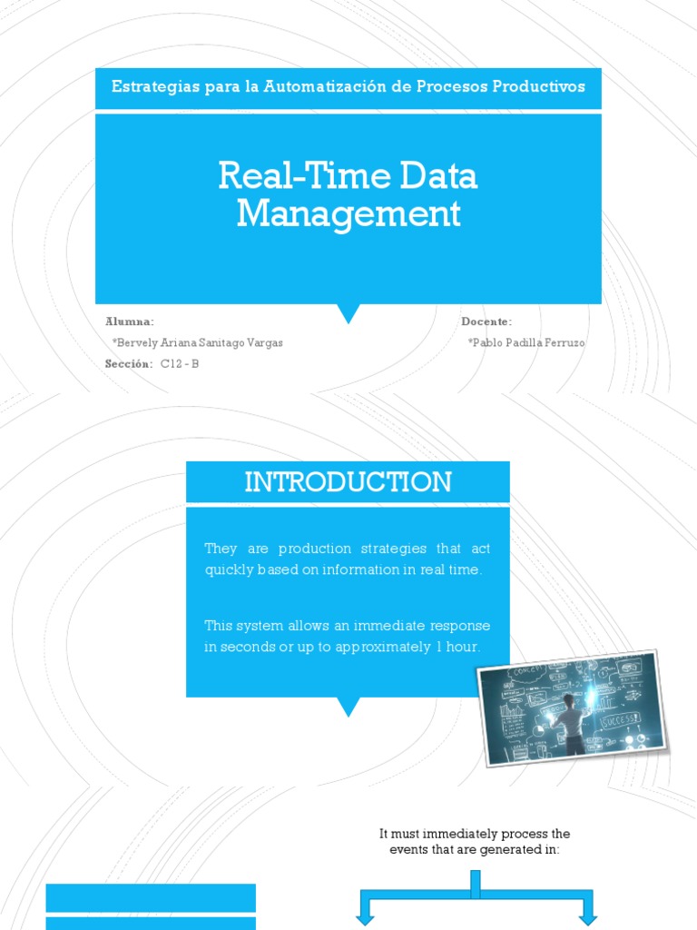 Real-Time Data Management | PDF