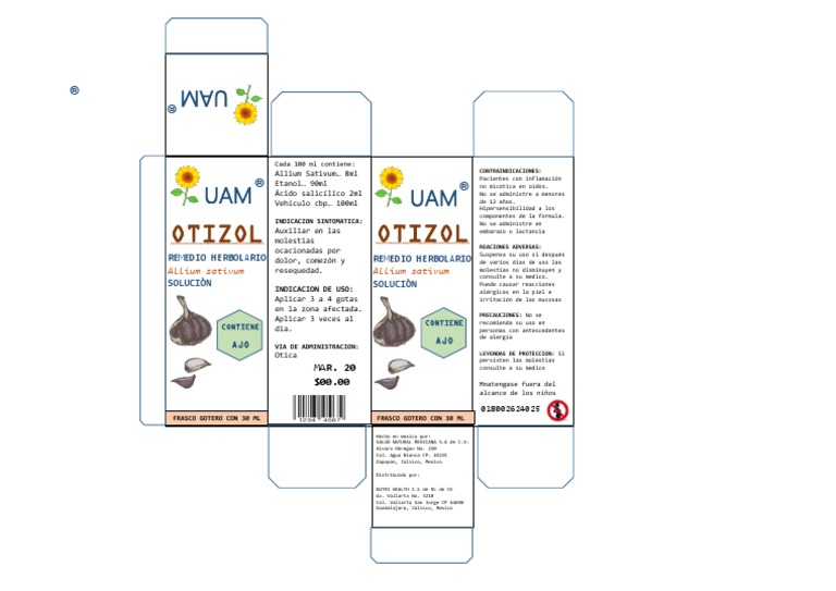 Otizol Otizol: UAM RA UAM RA | PDF | Alergia | Especialidades Medicas