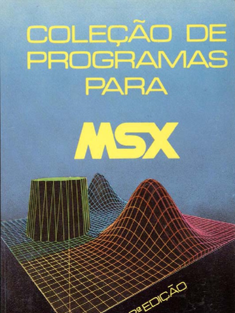 Colecao de Programas para MSX Volume2 | PDF