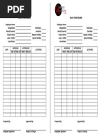 Meal Allowance Reimbursement Form | PDF | Meal | Lunch