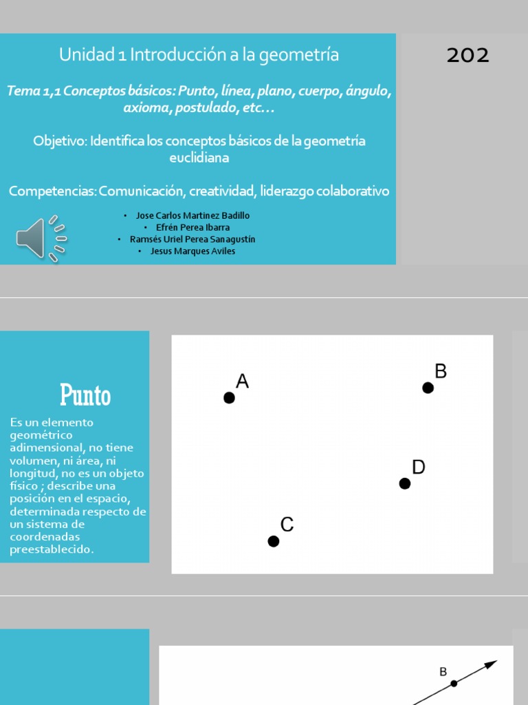 Conceptos Basicos de Geometria | PDF | Espacio | Geometria plana)