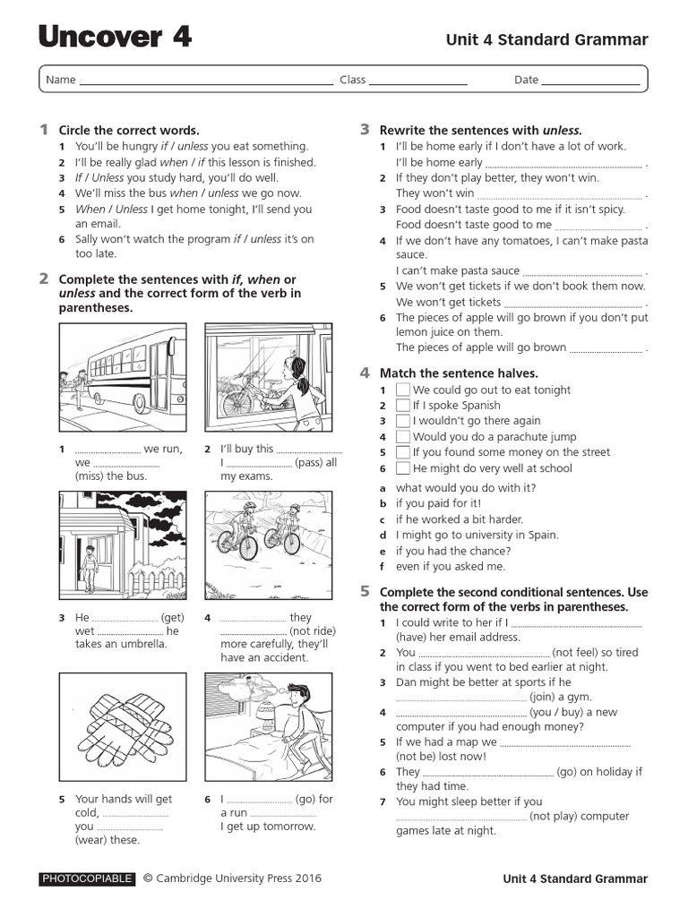 Unit 4 Grammar Standard PDF | PDF | Language Mechanics | Syntax