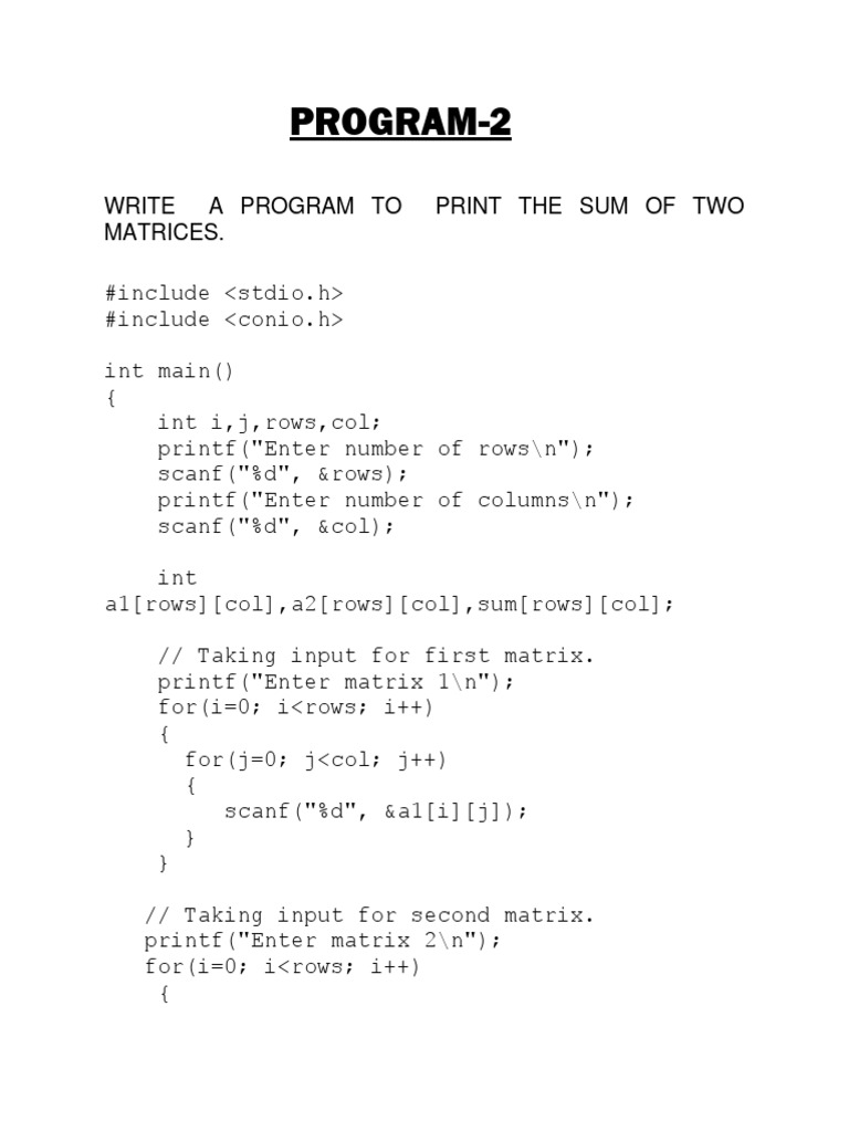 Program 2 Pdf