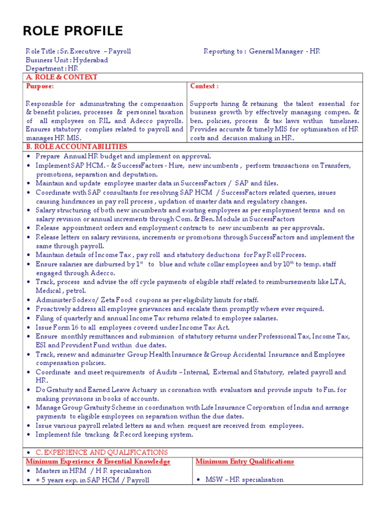 ASM - Payroll at Hyd - June 2019 | PDF | Payroll | Employment