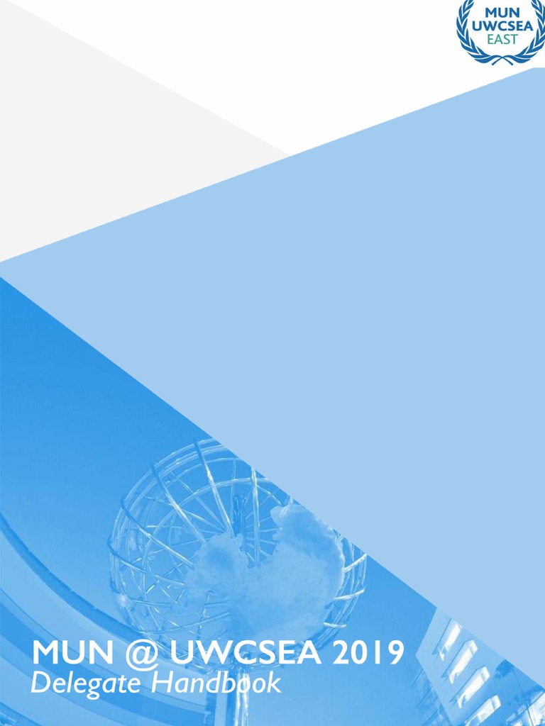 Delegate Handbook 2019 | PDF | International Relations | Government