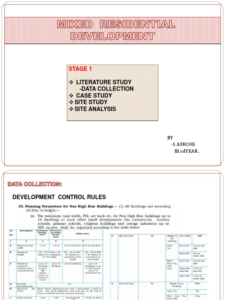 Stage 1: Literature Study Case Study Site Study Site Analysis | PDF | Mixed Use Development | Retail