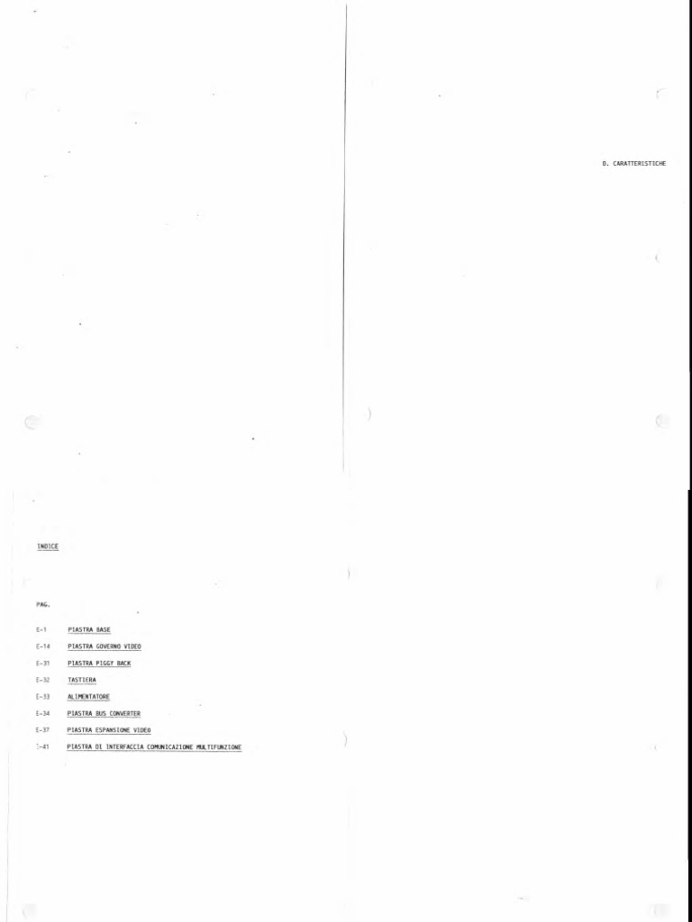 Manual Olivetti m240 p1 | PDF