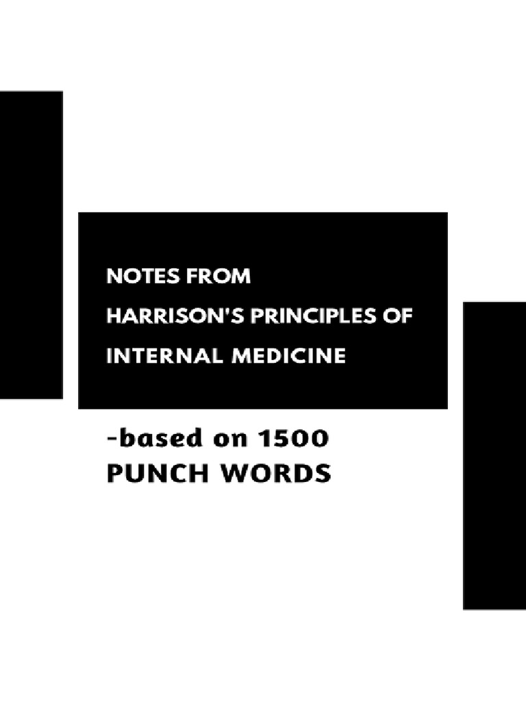 Harrison Notes Demo Medicalsupernotes PDF | PDF | Lymphoma | Cancer