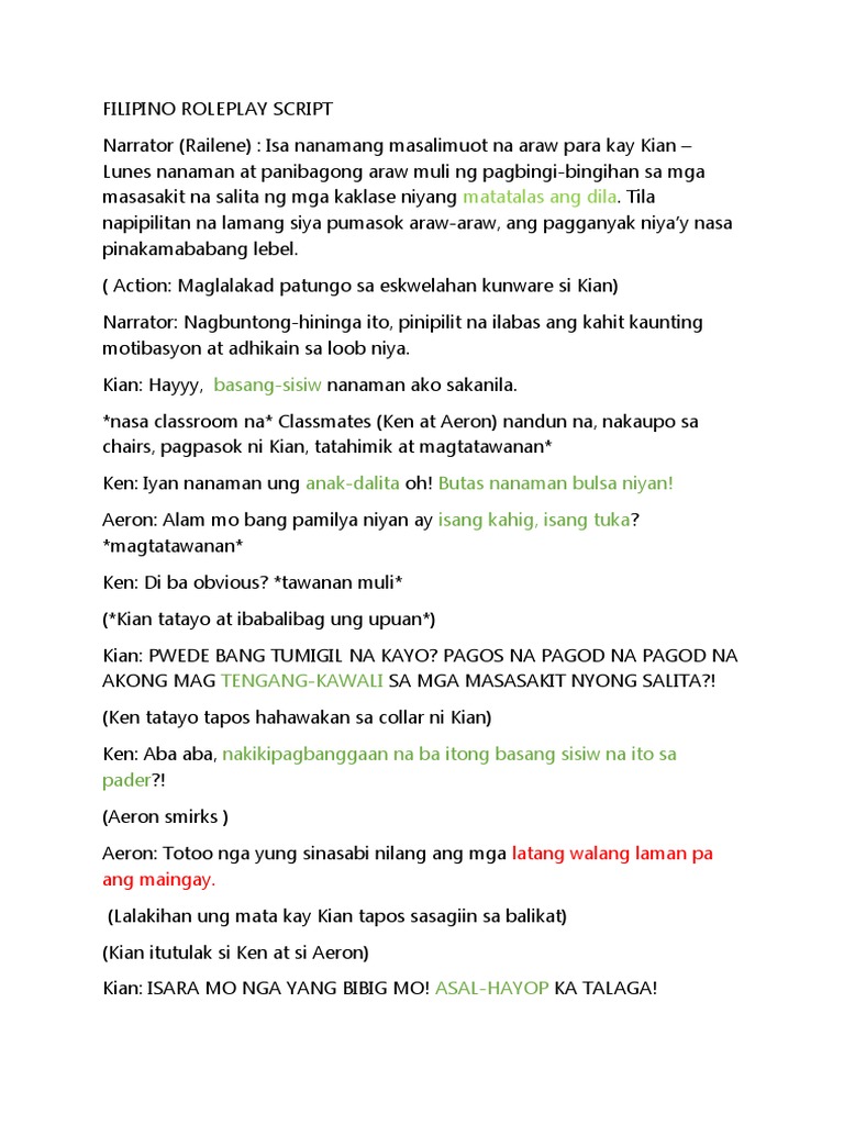 Filipino Script | PDF