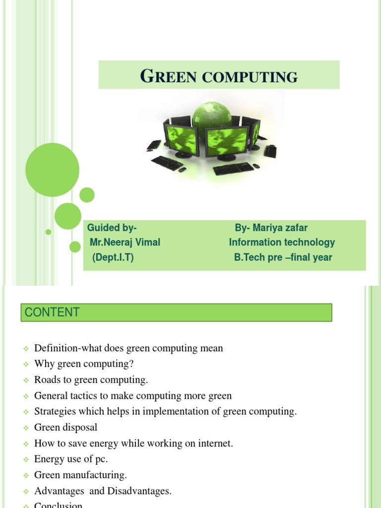 Greencomputing 130922105434 Phpapp01 | PDF | Electronic Waste ...