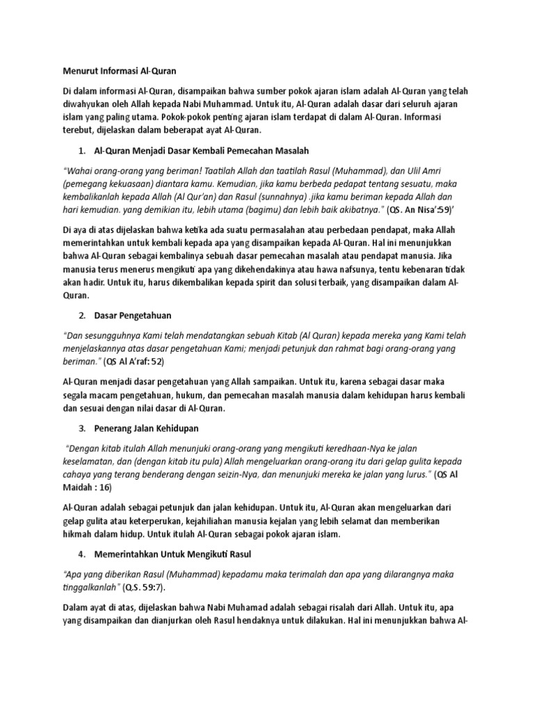 Dalil | PDF | Agama & Spiritualitas