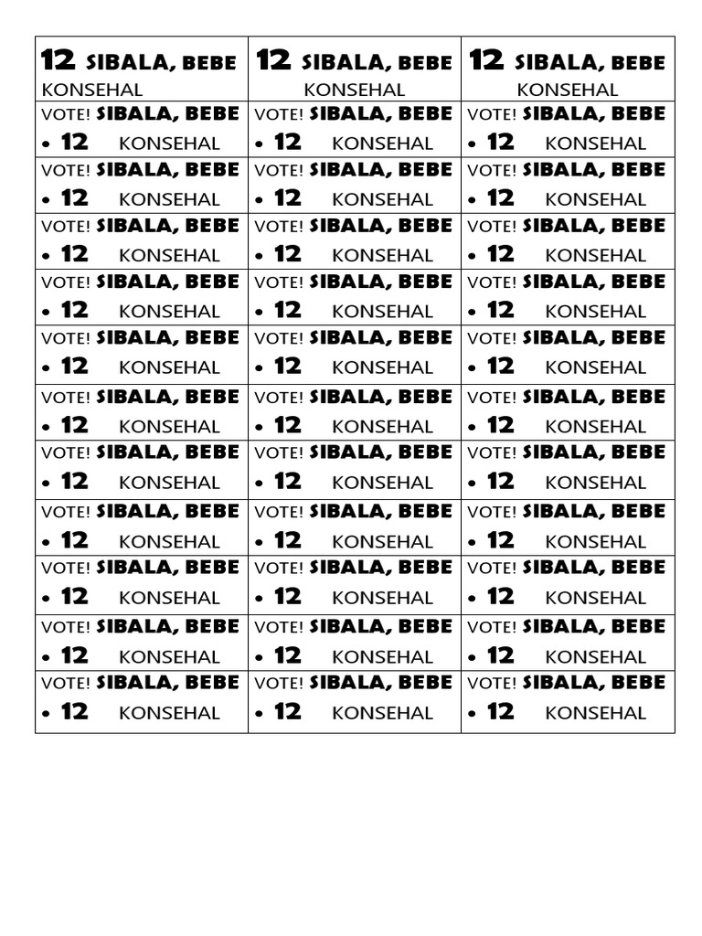 12 Sibala | PDF